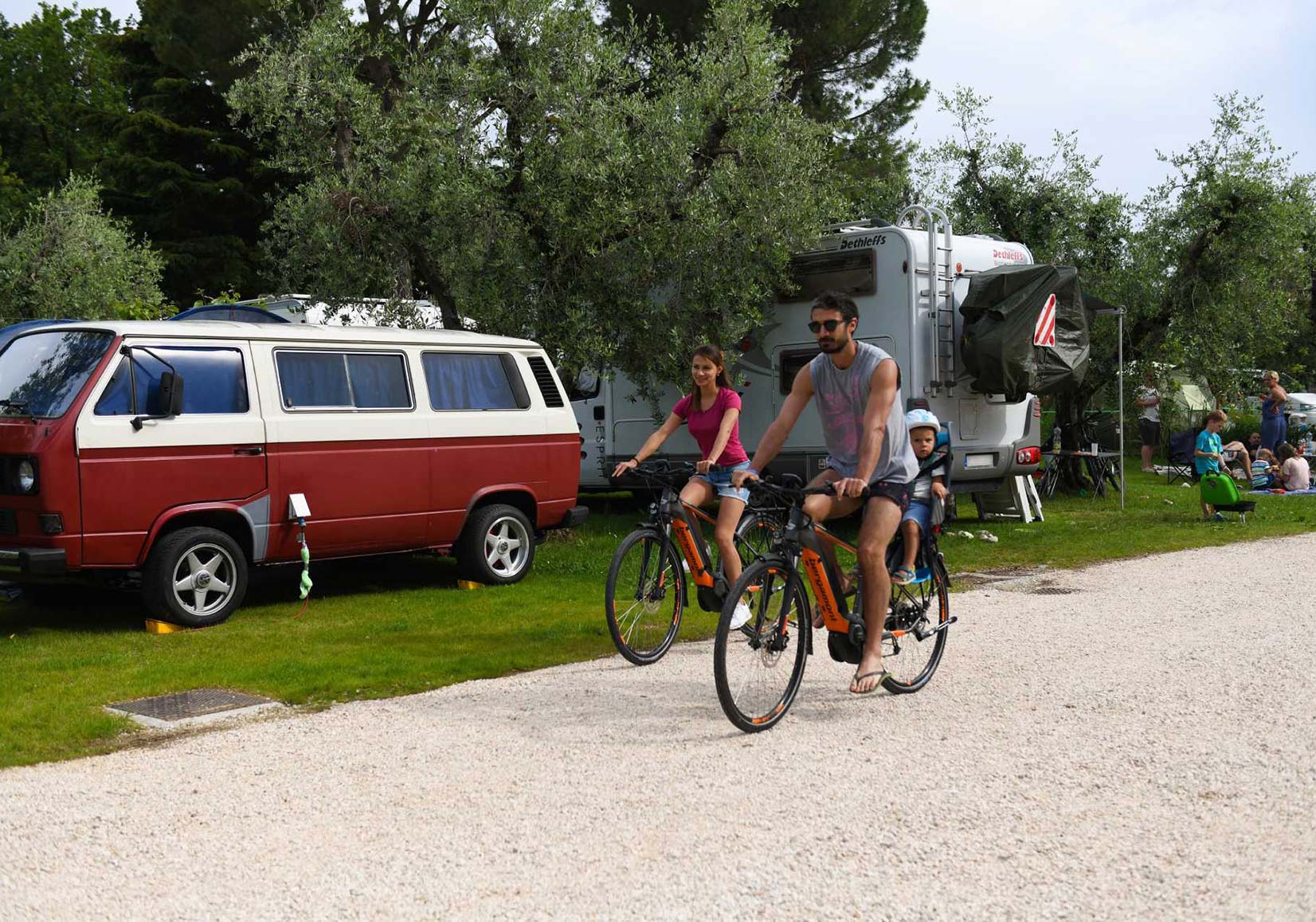 Camping plots Fornella Camping Wellness Family Resort